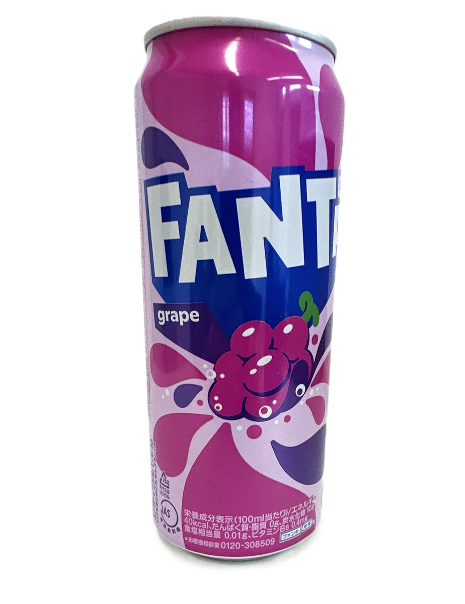 24 Japan Fanta Grape Traube 500ml Inkl. Pfand MHD 03.2026 – Candy2go